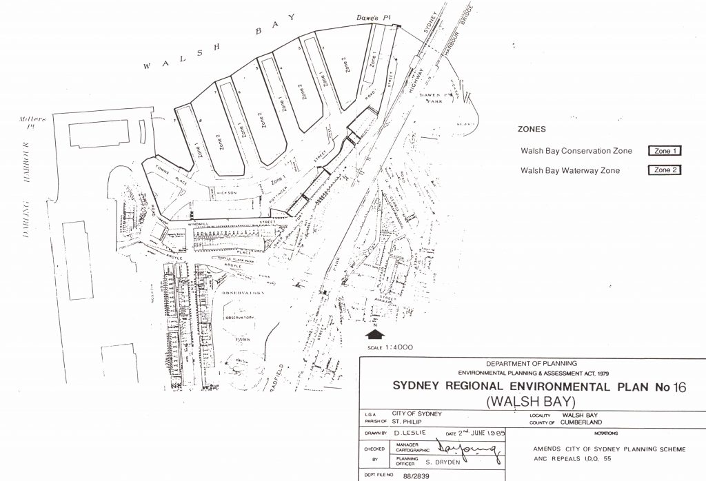 SREP 16 walsh bay boundaries – Walsh Bay